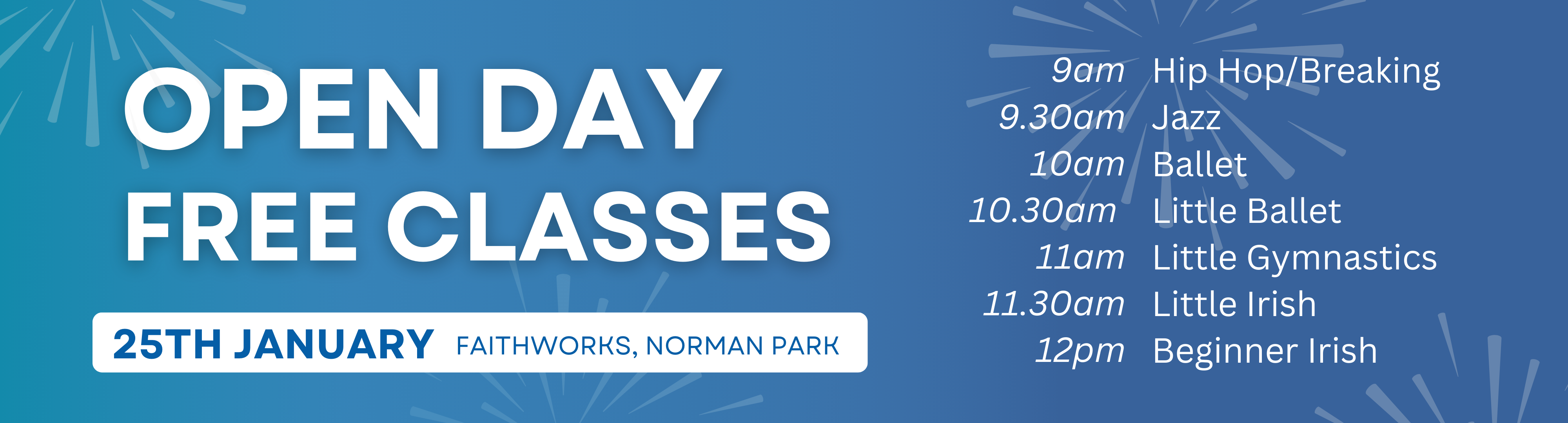 Open Day Dance Class Registration | Start Your Dance Journey for FREE